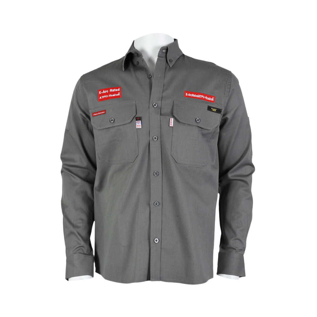 FIRE RETARDANT SHIRT HRC2, 11 CAL / CAT-2